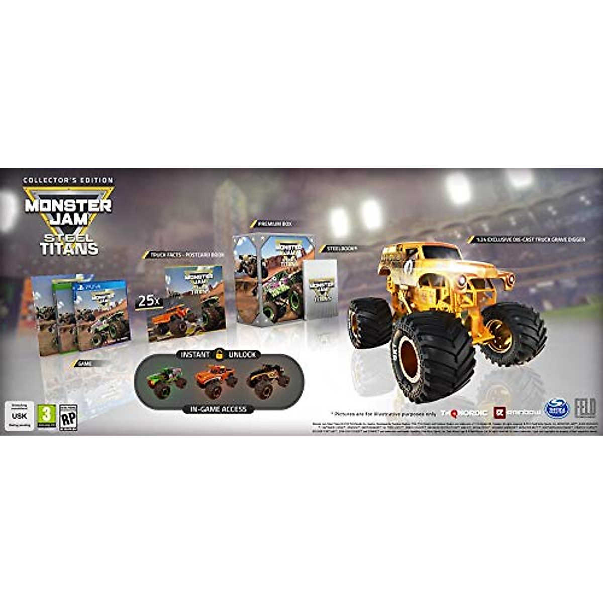 Monster Jam Steel Titans - Collector's Edition - PS4 (PS4)