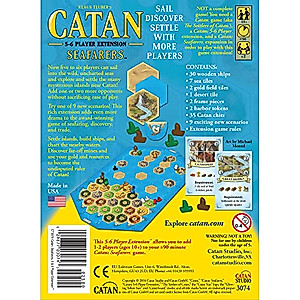 CATAN Seafarers Board Game Extension Allowing 2 Players for The CATAN Seafarer Expansion | Board Game for Adults and Family | Adventure Board Game | Made by Catan Studio