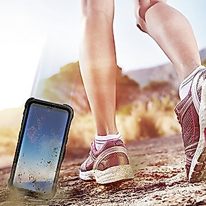 Galaxy S8 Case, ToughBox® [Armor Series] [Shockproof] [Black] for Samsung Galaxy S8 Case [with Holster & Belt Clip] [Fits OtterBox Defender Series Belt Clip]