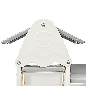 Toy Storage Organizer with 14 Bins, Multi-functional Nursery Toy Shelf, Kids Toy Chest for Boys&Girls with HDPE Shelf and Bins for Playroom, Bedroom, Living Room, Gray