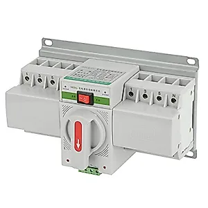 220V 63A Automatic Transfer Switch, Mini Intelligent Dual Electronic Power Circuit Breaker (4P)