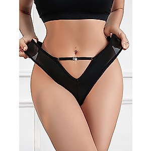 Banamic Sexy Underwear for Women Panties Lace Thong Underwear Women Thong