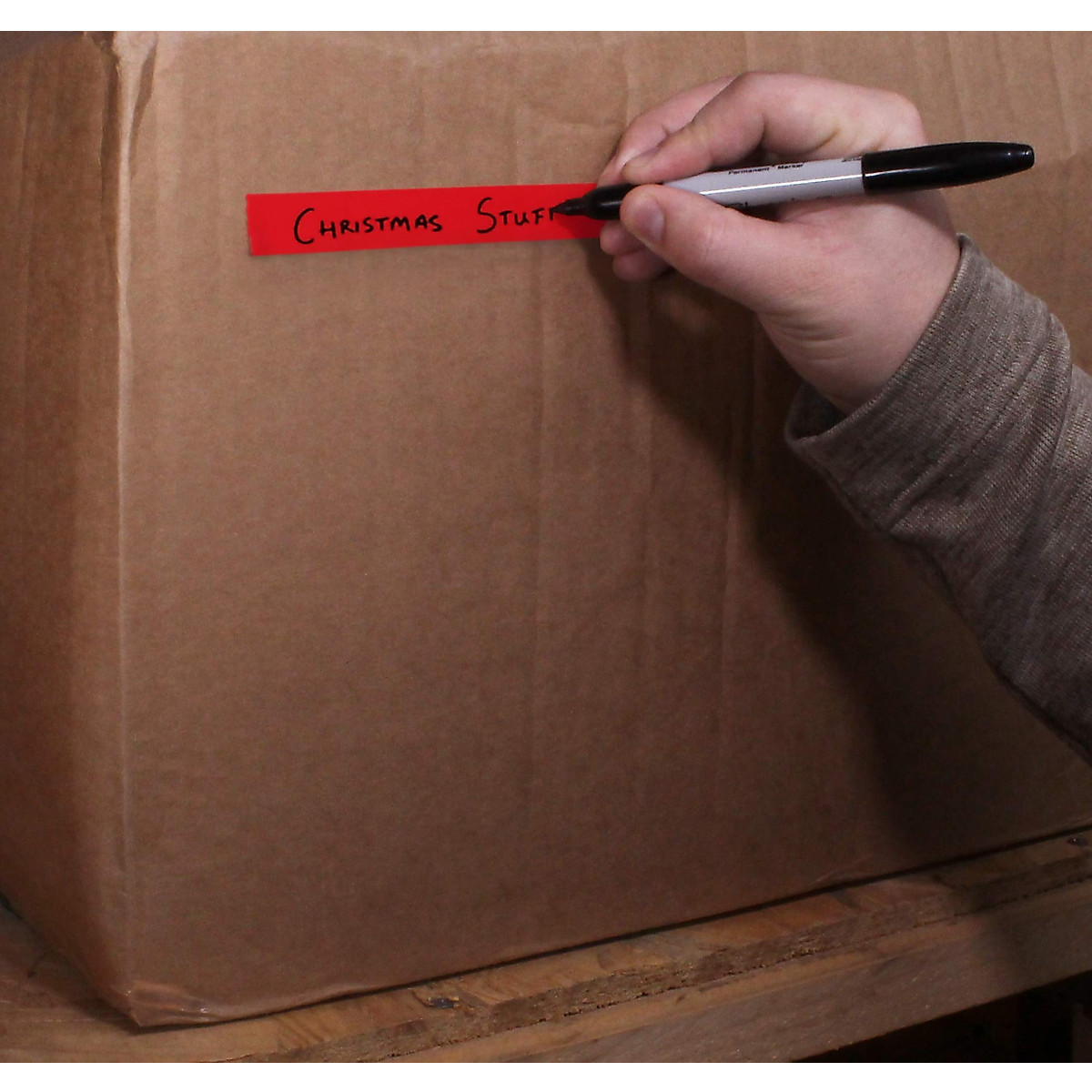 ChromaLabel 0.75 Inch Clean Remove Color Code Tape, 500 Inch Roll, Yellow