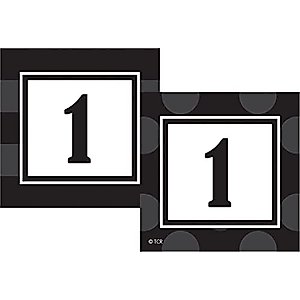 Teacher Created Resources Black Sassy Solids Double-Sided Calendar Cards