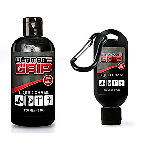 Ultimate Grip Liquid Sports Chalk - 50ml - Over 50 Uses - 100% Fully Refundable