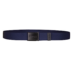 Hurley Men's Belts (3-Pack), Midnight Navy, O/S
