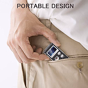 32GB Digital Voice Recorder Voice Activated Recorder for Lectures, Meetings, Interviews Aomago Audio Recorder Portable Tape Dictaphone with Playback, USB, MP3