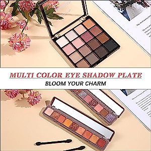 Women's Makeup Sets Full Girls Makeup kit Eye Shadow Palette, Eye Liner, Lipstick, Makeup Brush, Foundation, Concealer Mascara Powder Puff Makeup Bag Women's Makeup kit Girls Teen Gifts