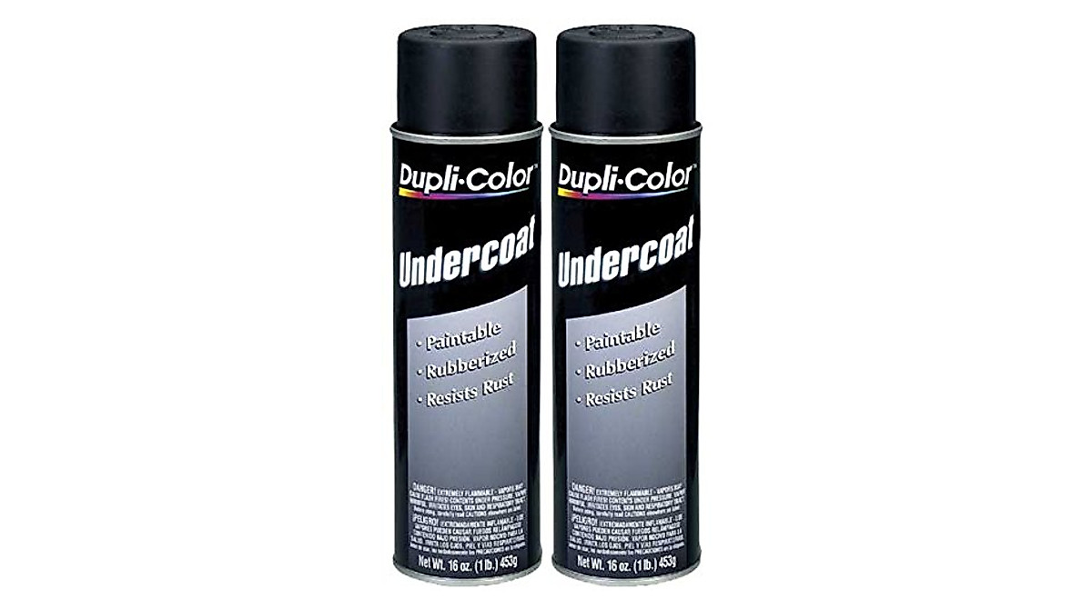 Dupli-Color Paintable Rubberized Undercoat - 2 Pack