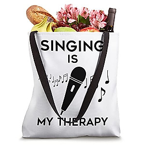 Ironic Saying Singer Vocal Coach Singing Music Tote Bag