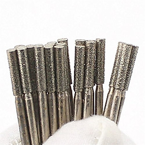 ILOVETOOL 2.5mm Diamond Drill Bits Tools for Jewelry Making Gem Stone Pack of 20Pcs