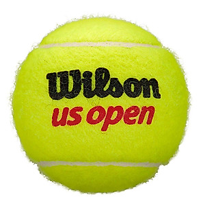 Wilson US Open Extra Duty All-Court Tennis Balls - 3 Ball Can (24 Cans = 1 Case)