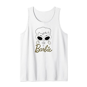 Barbie 60th Anniversary Gold Glasses Tank Top