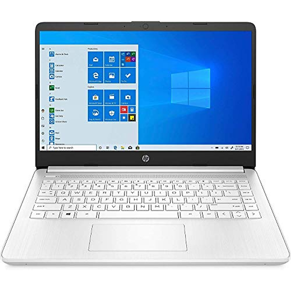 HP Stream 14-Inch Touchscreen Laptop, AMD Athlon 3050U, 4 GB SDRAM, 64 GB eMMC, Windows 10 Home in S Mode with Office 365 Personal for One Year (Silver), cm. SD 512 GB