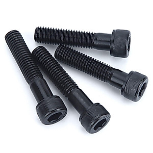30 Pcs M6-1 x 30mm Hex Socket Head Cap Screws, 12.9 Grade Alloy Steel, Allen Socket Drive, Black Oxide Finish, Machine Thread，Full Thread （30 Pcs M6-1 x 30mm）