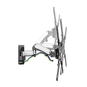 APAINI Spring Dual Arm 40-50" 8-16kg Full Motion Monitor Wall Bracket LCD Tv Mount Holder Support