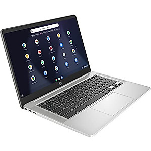 HP Chromebook 14" 14A-NB0013DX AMD 3015Ce, Chrome OS, AMD Radeon Graphics, 4GB DDR4 64 GB eMMC, Mineral Silver (Renewed)