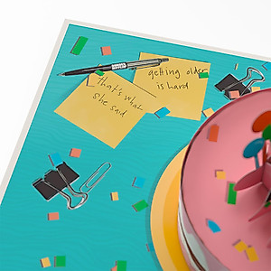 Lovepop The Office You're Old Birthday Pop-Up Card, 5 X 7, Funny Birthday Card for Husband