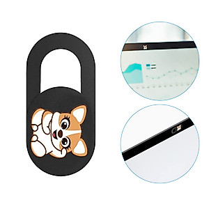 SOLUSTRE 3pcs Camera Cover Webcam Privacy Lens Protector Camera Slide Blocker Webcam Blocker Phone Camera Tablet Laptop Webcam Slider Webcam Cover Privacy Sticker Covers Abs Shield Computer