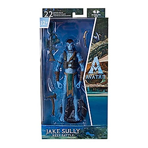 McFarlane Toys Avatar: The Way of Water - Jake Sully (Reef Battle)