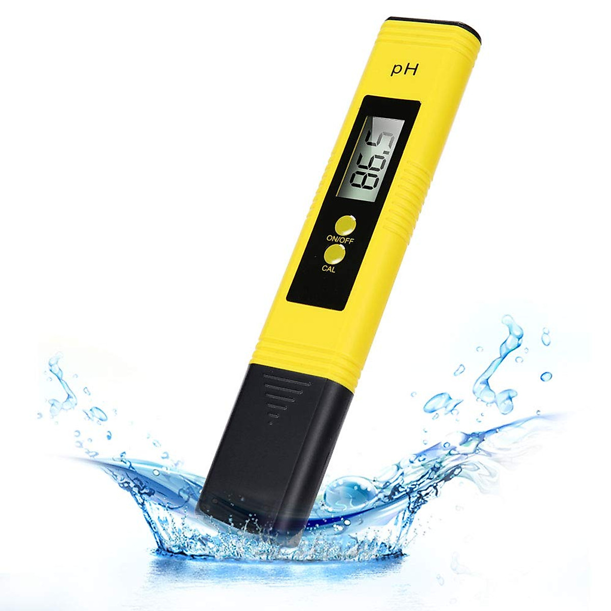 PH Meter Digital Water Tester, 0.01High Accuracy Water Quality Tester Pen with 0-14 PH Measurement Range for Drinking Water, Plant, Swimming Pool