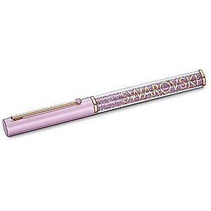 SWAROVSKI Crystalline Gloss Ballpoint Pen Purple Rose-Gold Plated