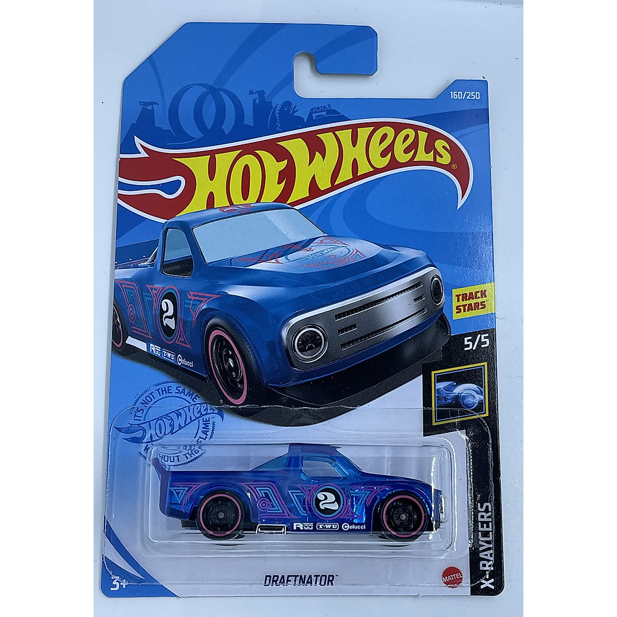 Hot Wheels - DRAFTNATOR - Blue - X-Raycers 5/5