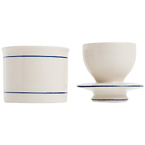 Norpro Glazed Stoneware Butter Keeper