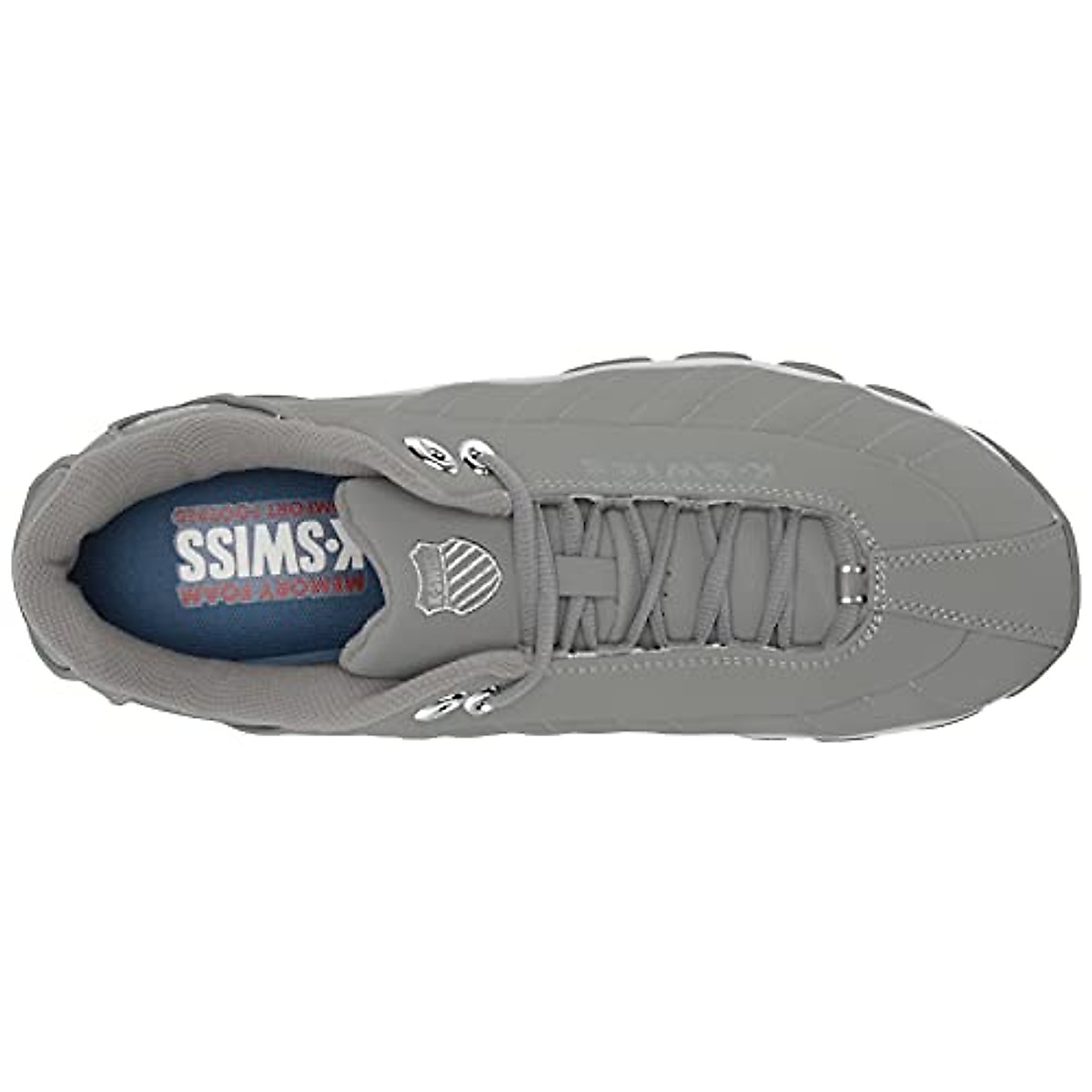 K-Swiss Men's ST329 CMF Sneaker, Neutral Gray/Silver, 10 M