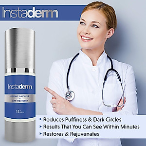 Instant Puffy Eye & Lift Treatment – Removes Under Eye Bags & Puffiness. Eliminate Dark Circles & Wrinkles. Naturally Ageless Hydrating Cream. Disappears Before Your Eyes Within Minutes.