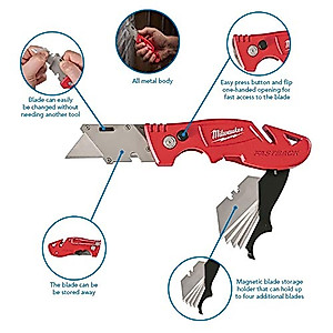 Milwaukee Electric Tool 48-22-1902 Fastback Knife/Storage