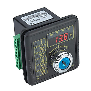 YWBL-WH Generator Controller Module DC10K Engine Manual Start Generator Controller Control Module Control Panel,