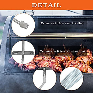 Replacement for RTD Temperature Sensor Probe, Compatible with Camp Chef Wood Pellet Grills, Replace for Part PG24-44…