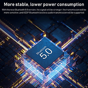 SEYOO Earbuds Mini in-Ear Earphones with 350Mah Charging Case, Touch Control, IPX5 Waterproof Headphones Headset with LED Display Built-in Mic for SportsWorkout, Urban Gray