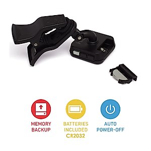 KLIQ UberTuner - Professional Clip-On Tuner for All Instruments (multi-key modes) - with Guitar, Ukulele, Violin, Bass & Chromatic Tuning Modes (also for Mandolin and Banjo)