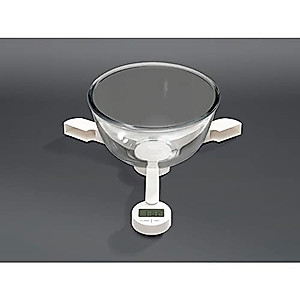 Joseph Joseph 40071 TriScale Compact Folding Digital Kitchen Food Scale, White