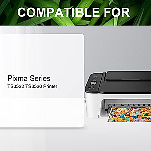 ACETONER Ink Refill Kit Replacement for Canon PG275 and CL276 PG-275XL CL-276XL PG-275 CL-276 275XL 276XL 275 276 Ink Cartridge Refill Ink Kit for Canon Pixma TS3520 TS3522 TR4720 Printer Ink