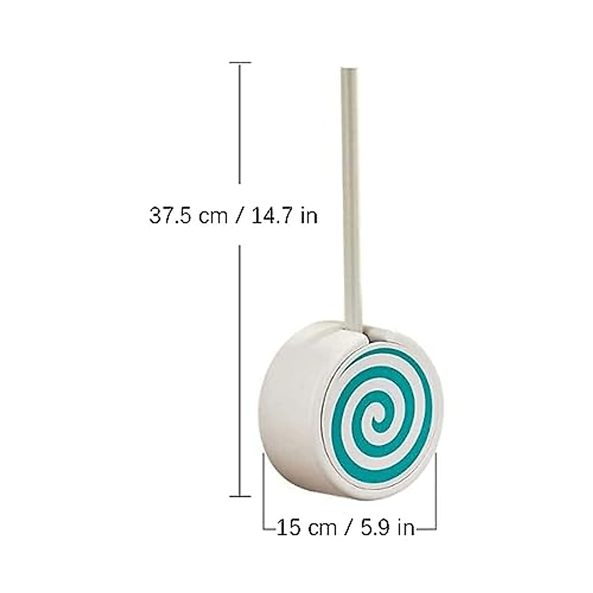 Creative Toilet Bowl Brush and Stand Cute Wall Mounted Toilet Cleaner Brush Home Toilet Brush for Bathroom Deep Cleaning