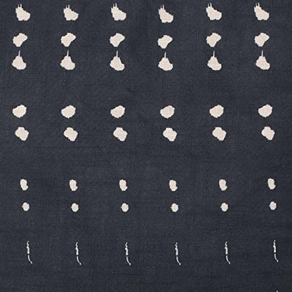 Christopher Knight Home Ivey Pouf, Dark Blue