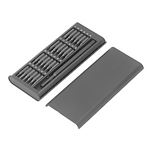 Precision Screwdriver Set Mini Electric Screwdriver with 24 CVS Bits Magnetic Repair Tool Kit for Mobile Phone, Computer, PC, Laptop, Phone, , Tablet, Home DIY