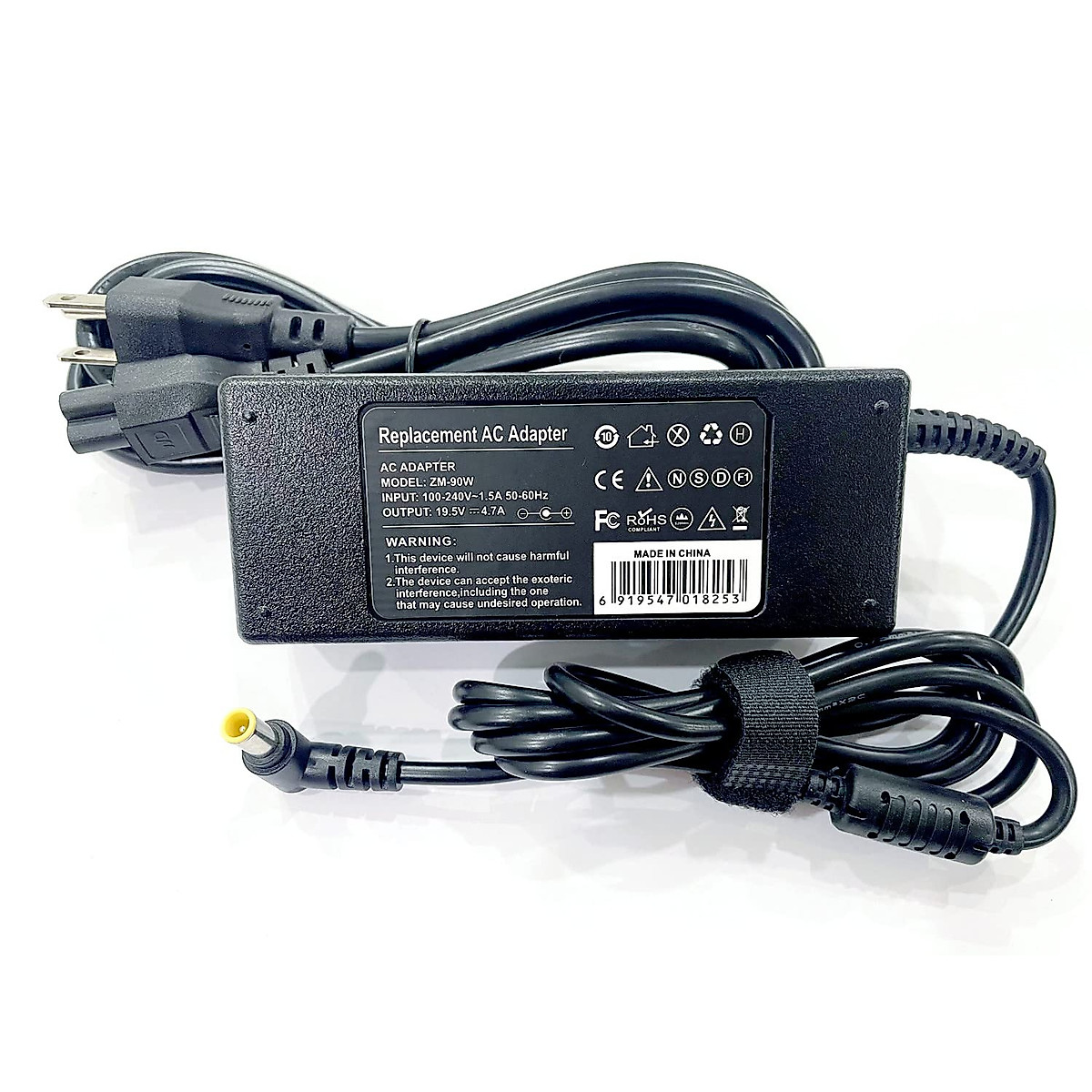 19.5V TV Adapter Charger Replacement Power Cord Supply for So-ny Bravia TV KDL-32 KDL-40 W600B W650A W674A W700B KDL-48W600B KDL-42W650A KDL-40W600B KDL-32W700B KDL-40R510C KDL-48R510C Smart LED LCD