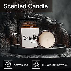 Mancheng-zi Tonight not Tonight Candle (1 pcs Double-Sided), Bridal Shower Gifts, Bachelorette Gifts for Bride, Wedding Gifts, Bridal Shower Gifts for Bride to Be, Scented Candles for Bedroom