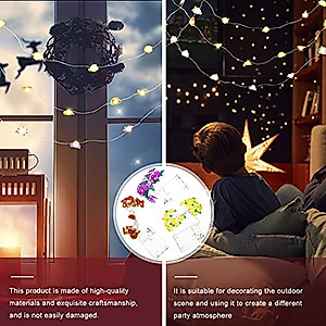 balacoo Fruit String Lights Battery Powered 3pcs Indoor Outdoor Lighting Lamp Lights LED Fairy Light for Christmas Wedding Home Birthday Garden Yard Patio Party Decor
