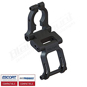 BlendMount Radar Detector Mirror Mount BMG-2001R, Compatible with EZ Magnet Mount for Escort MAX 4, MAX 3, MAX 360 MKII, MAX 360C MKII, MAXcam360c, MAX 360c, Redline 360c