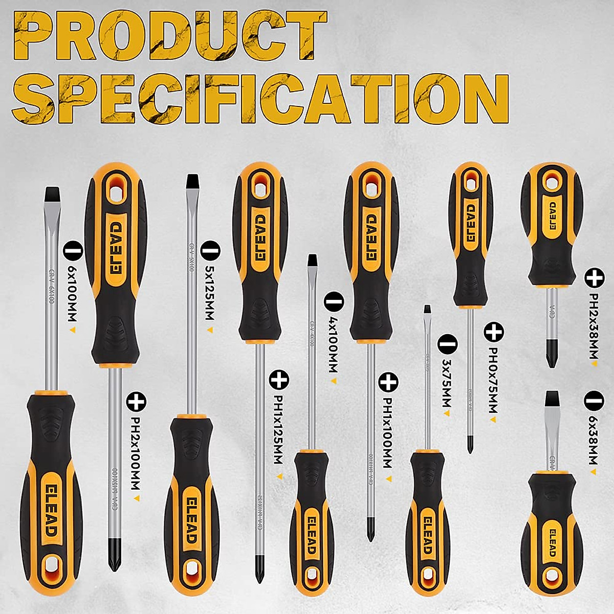11PCS Screwdriver Set 5 Phillips and 5 Slotted Tips magnetic screwdriver set screw driver work on small screws as well as large. Magnetizer Demagnetizer for Screwdriver Tips Bits and Small Tools