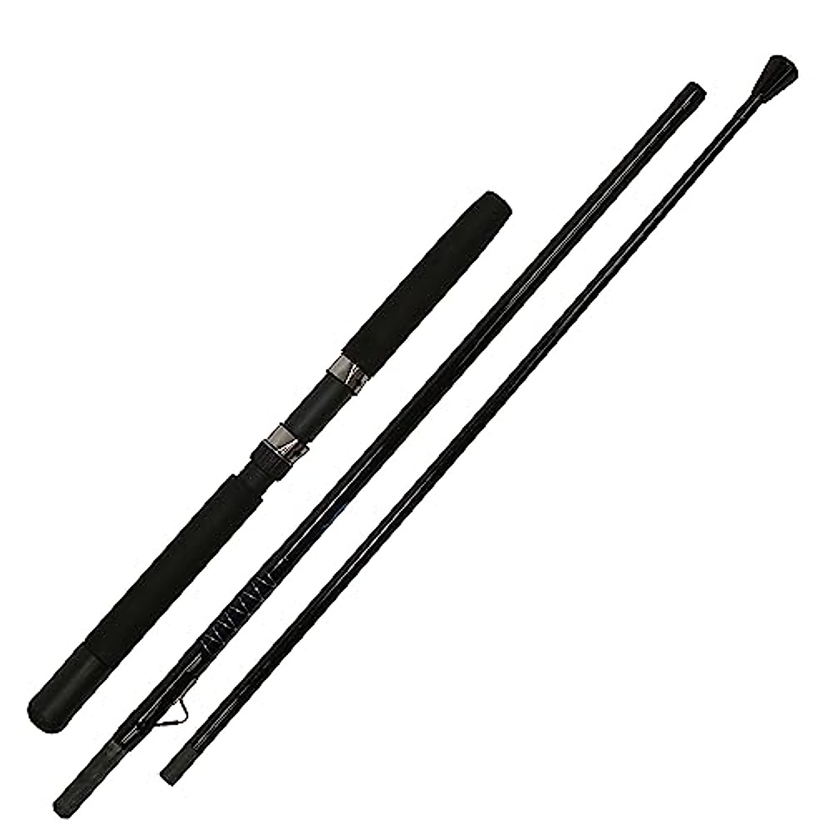 Ahi RSB-700 Sabiki Stick Bait Catcher Rod, 7-Feet, 3 Pc Black