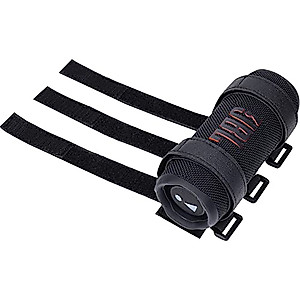 co2CREA Portable Speaker Mount for Most Bluetooth Wireless Speakers, Outdoor Speaker Adjustable Strap Attachment Accessory Holder Bar Rail for Golf Cart Railing Bike Boat