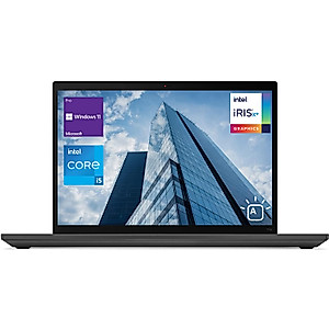 Lenovo ThinkPad T14 Gen 2 14" FHD Business Laptop, Intel Core i5-1135G7, 16GB RAM, 512GB SSD, Webcam, HDMI, Wi-Fi 6, Backlit Keyboard, RJ-45, Windows 11 Pro