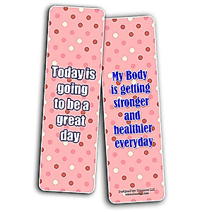 Positive Affirmations for Kids Bookmarks (60-Pack)