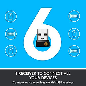 Logitech M325 Wireless Mouse Dark Silver